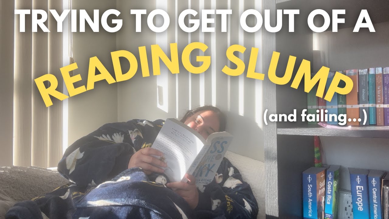 trying to get out of my reading slump (and failing) 🫣📖 - YouTube