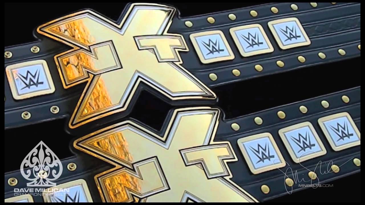 Real WWE NXT championship belts by Dave Millican/Mike Nicolau - YouTube