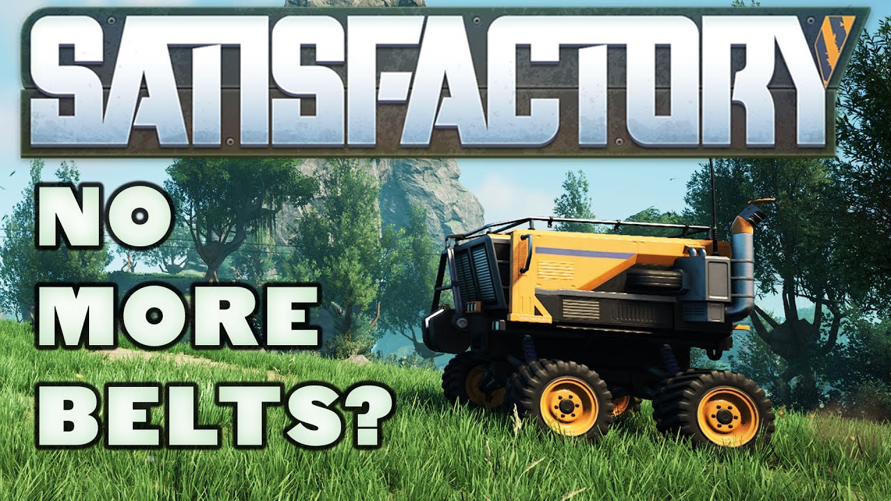 Setting Up Tractors & Truck Stations! | Satisfactory 1.0 Guided ...