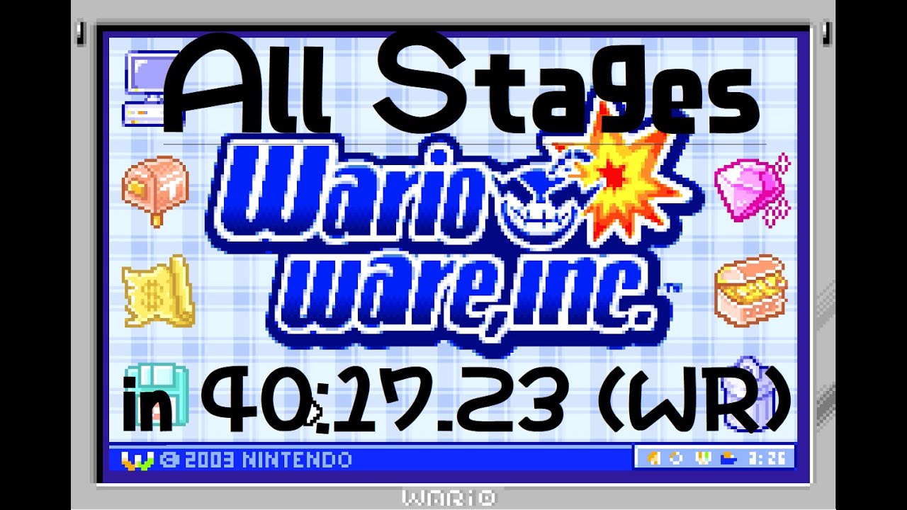 WarioWare, Inc.: Mega Microgame$! (All Stages) in 40:17.23 [World ...