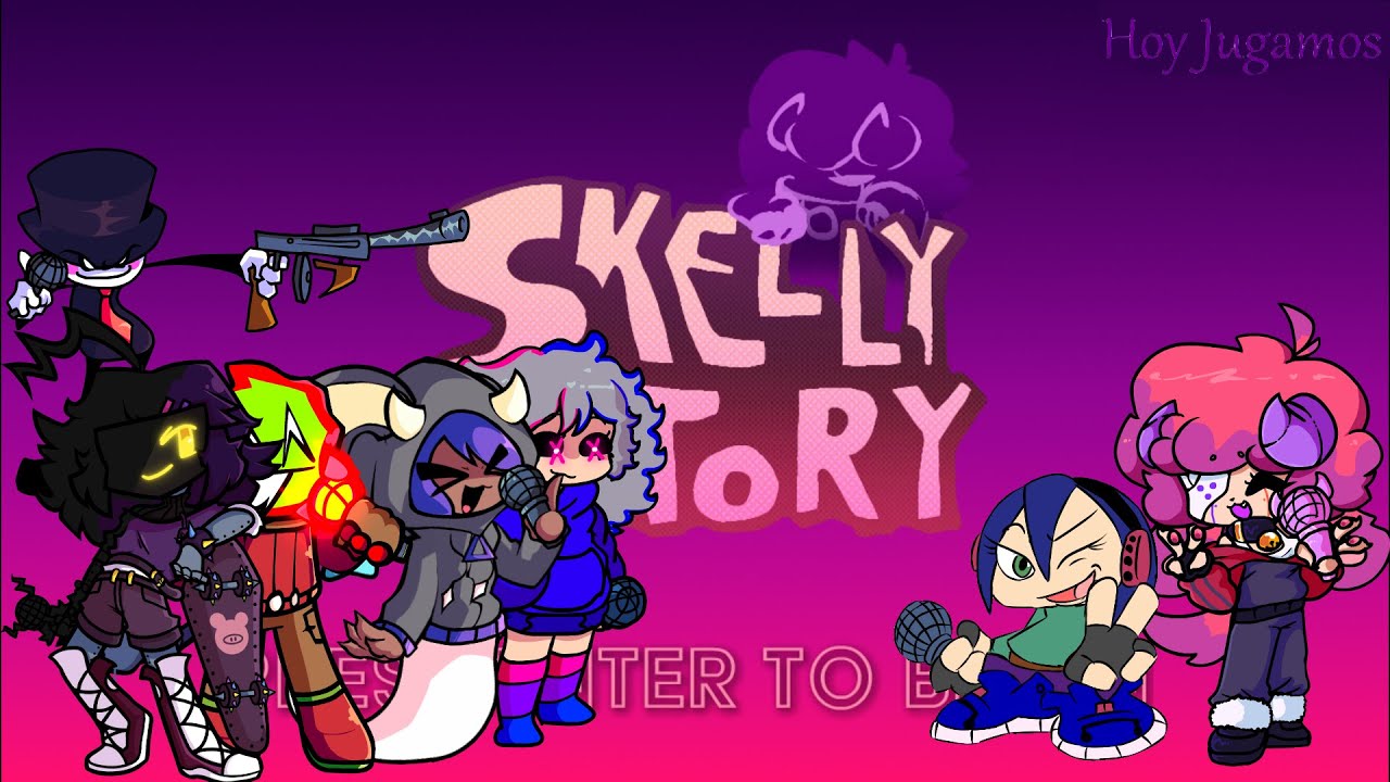 Friday Night Funkin Skelly Story Semanas completas (FNF mod) - YouTube