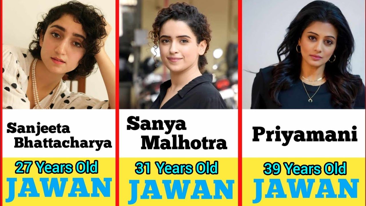 Jawan Movie All Cast Real Name List || जवान मूवी के सभी कलाकारों के ...