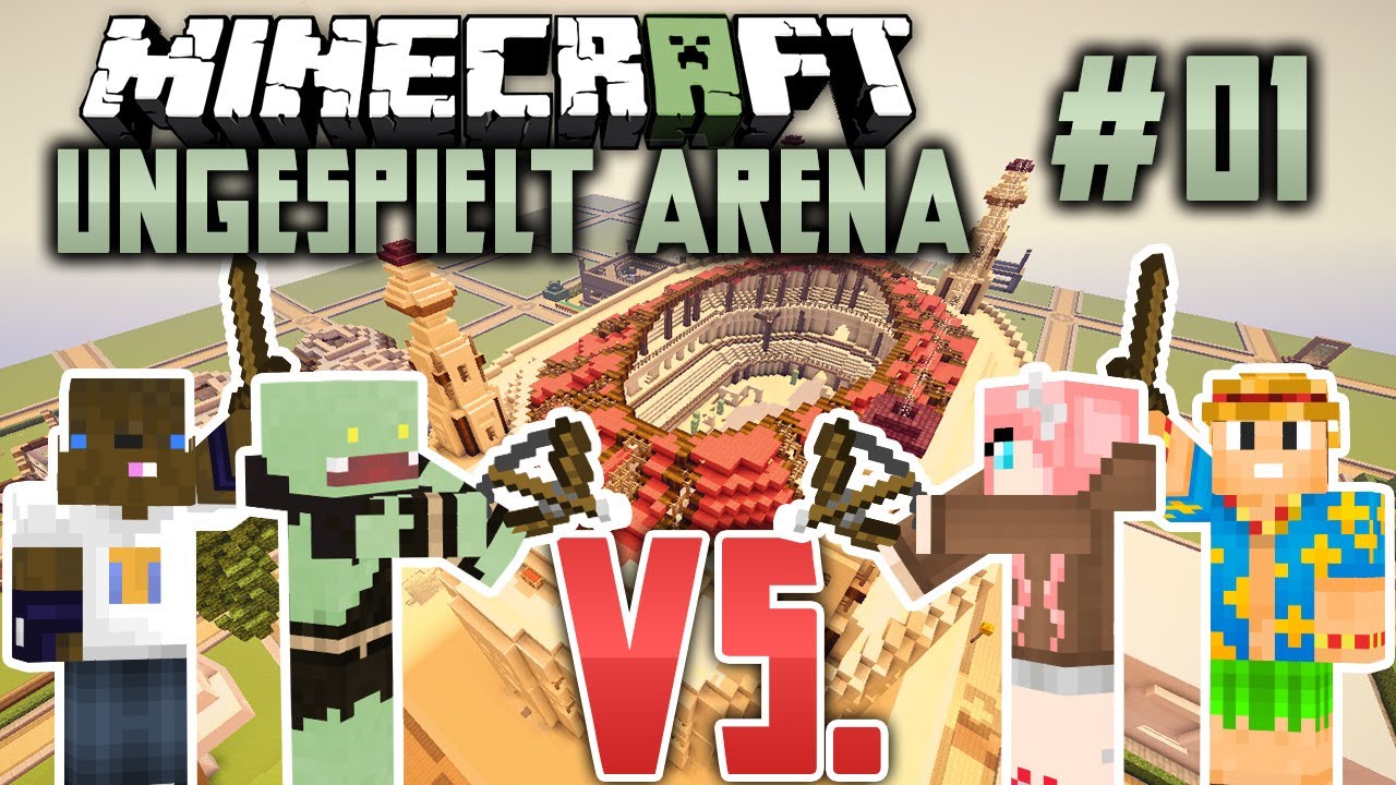 Minecraft UNGESPIELT ARENA - NEUES PVP KONZEPT? #01 | ungespielt - YouTube