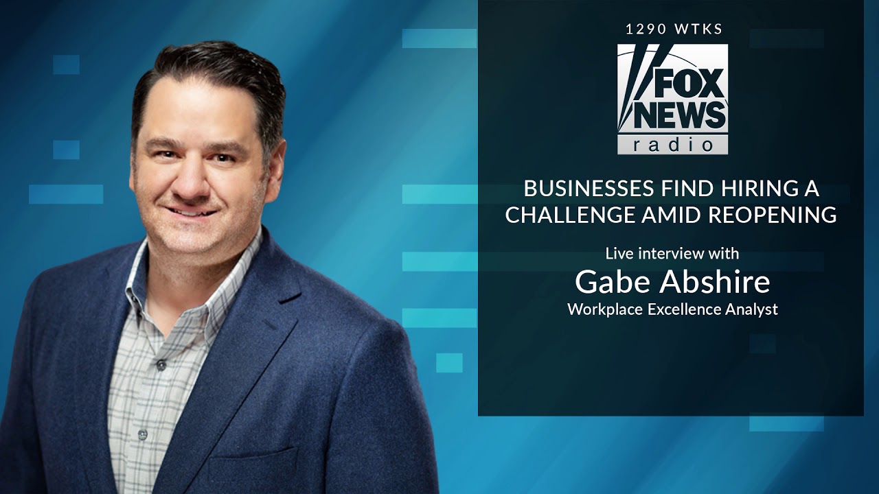 Businesses find hiring to be a challenge amid the reopening || Gabe ...