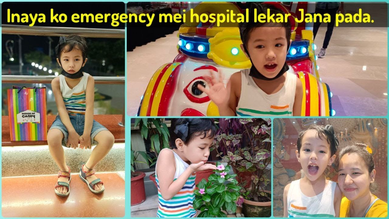 INAYA ko emergency mei hospital lekar Jana pada 😔 ..mumma beti vlog# ...