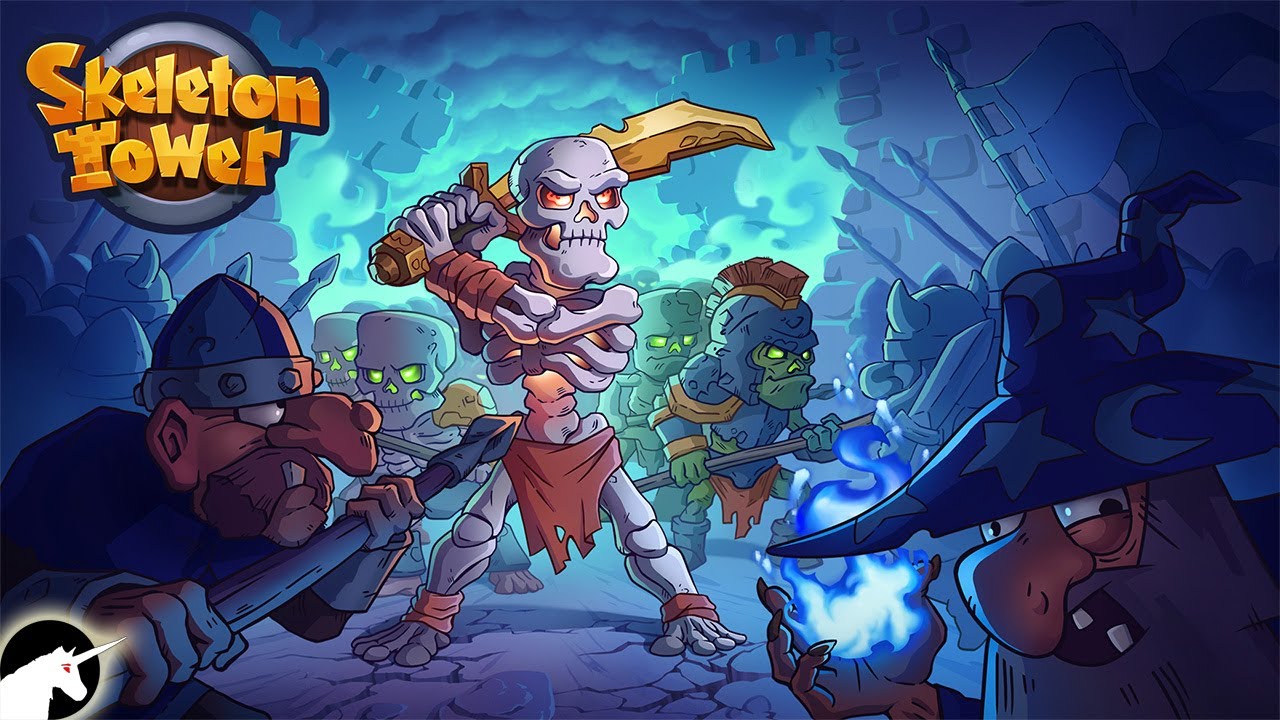 Skeleton defense Strategy game - YouTube