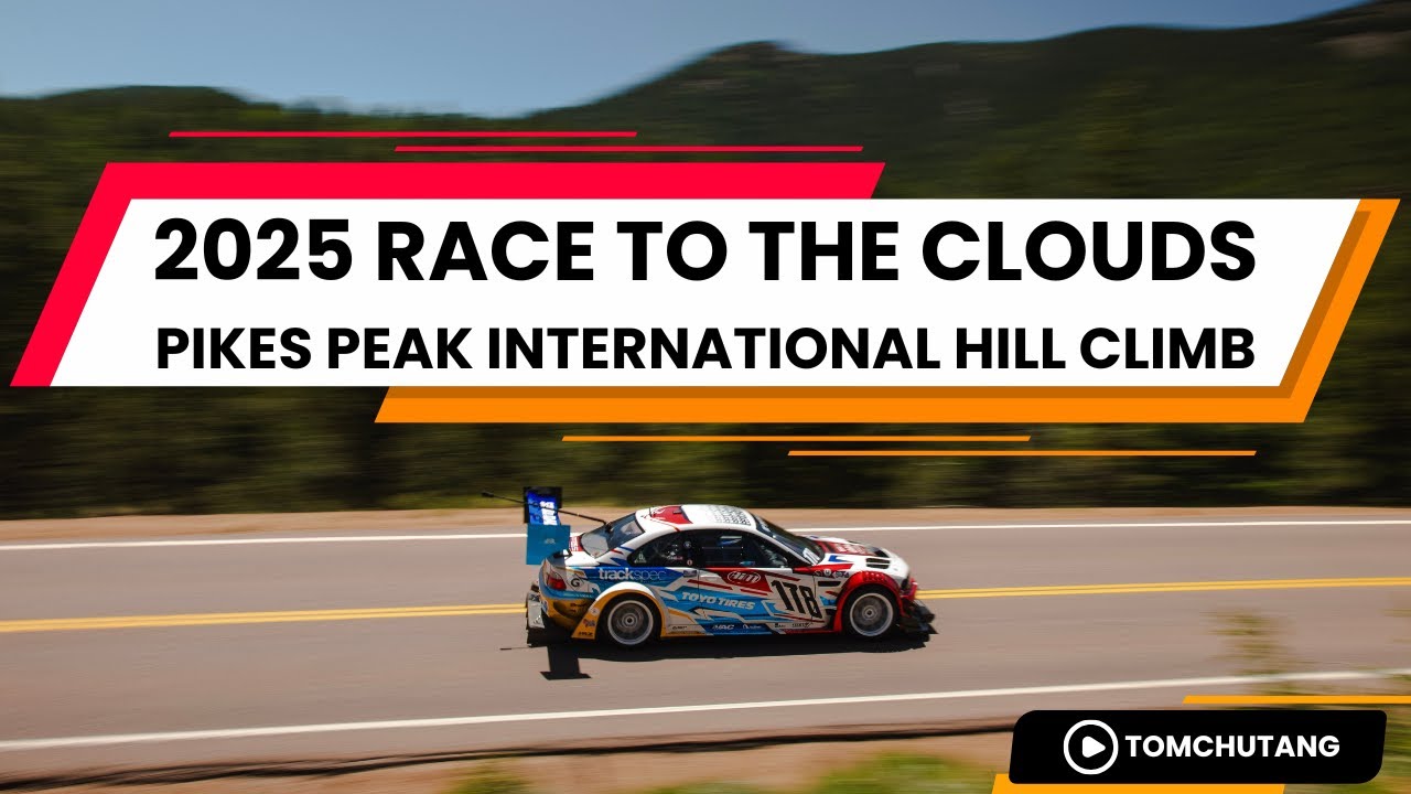 2025 Pikes Peak Hill Climb | Tom Tang BMW M3 | Under 10 Minute Record ...