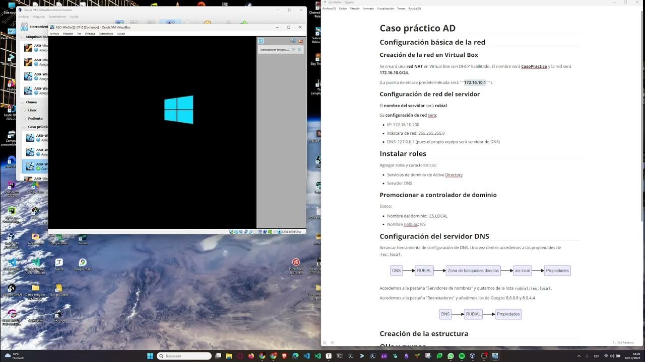 Caso práctico 1: Configuración de la red - YouTube