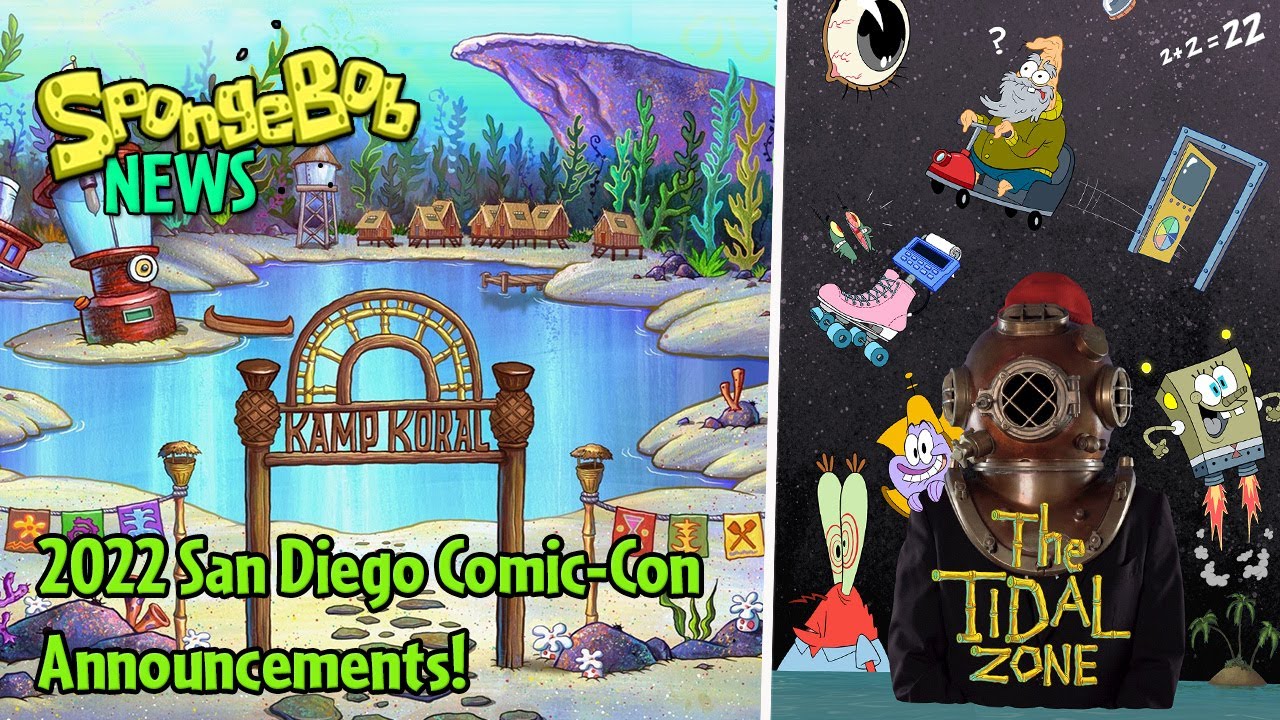 SpongeBob "The Tidal Zone" Crossover Special ANNOUNCED + NEW Kamp Koral ...