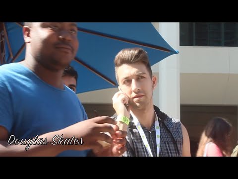 DOUGLAS SKATES & M2thak PRESS and CONFRONT PRANK INVASION!