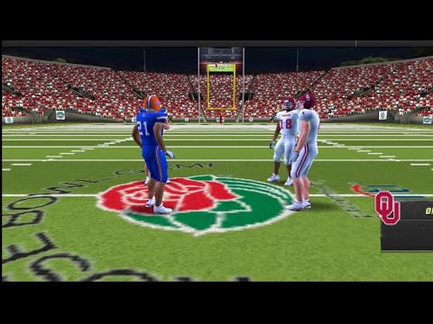 NCAA Football 10 PSP National Championship Florida Vs. Oklahoma - YouTube