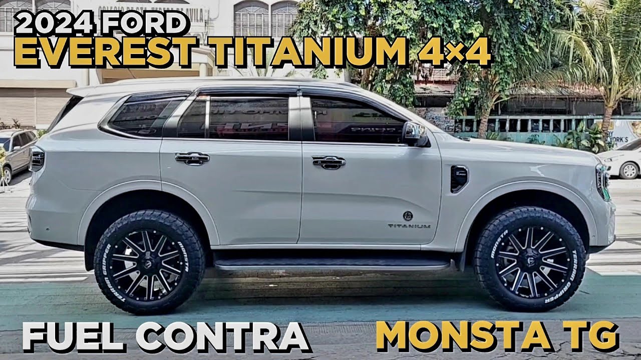 2024 Ford Everest Titanium | Fuel Contra 20" | Monsta Terrain Gripper ...