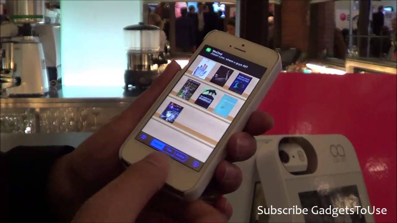 Inkcase EInk Display Hands on for iPhone 5 Features and Overview HD at ...