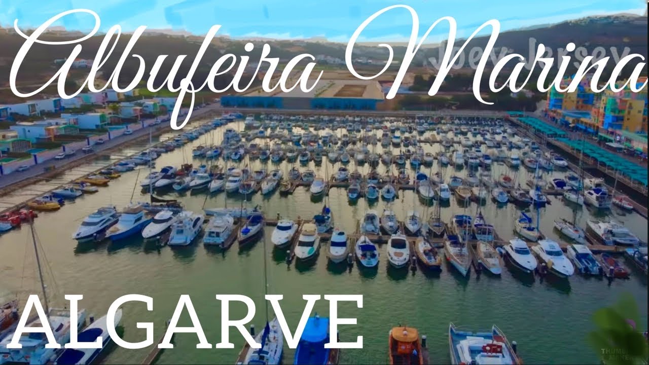 Tour of Albufeira Marina Area #4k #algarve #portugal - YouTube