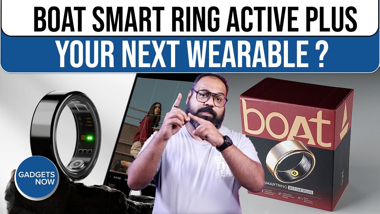 Boat Smart Ring Active Plus: DON'T BUY A SMARTWATCH - YouTube