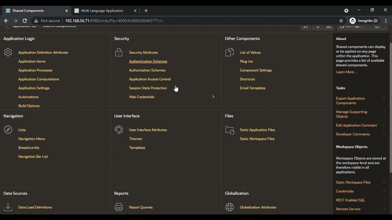 Oracle APEX Globalization - Multi Language Application - YouTube