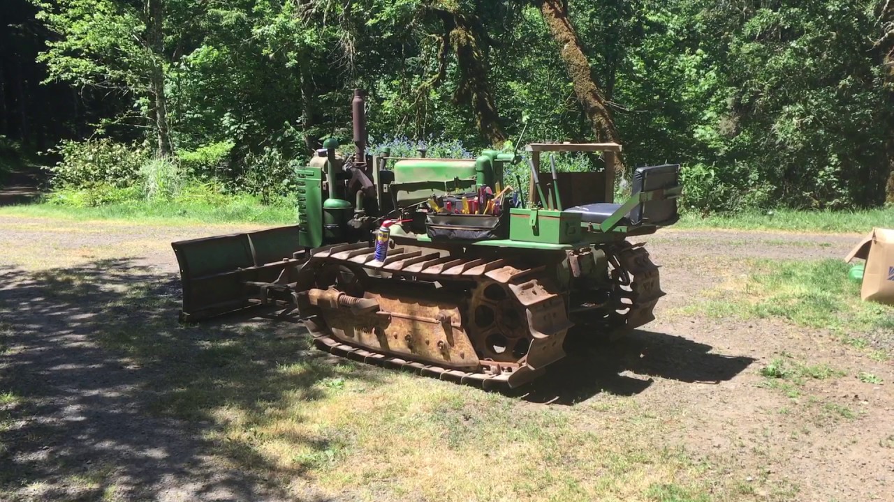 1952 John Deere MC Crawler - YouTube