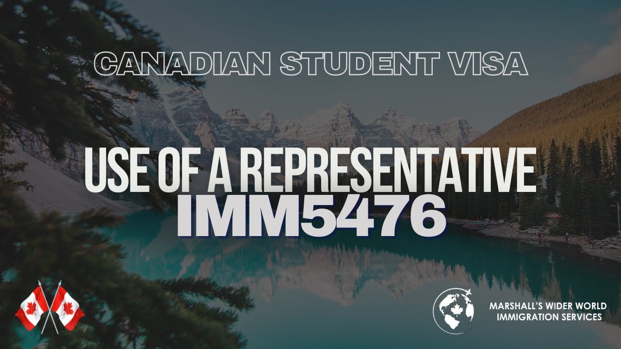 IMM5476 - Use of a Representative - YouTube