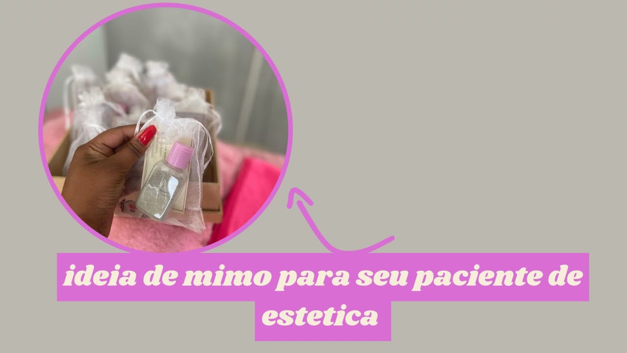 Dica de mimo para seu paciente de estetica que irá o ajudar cuidar da ...