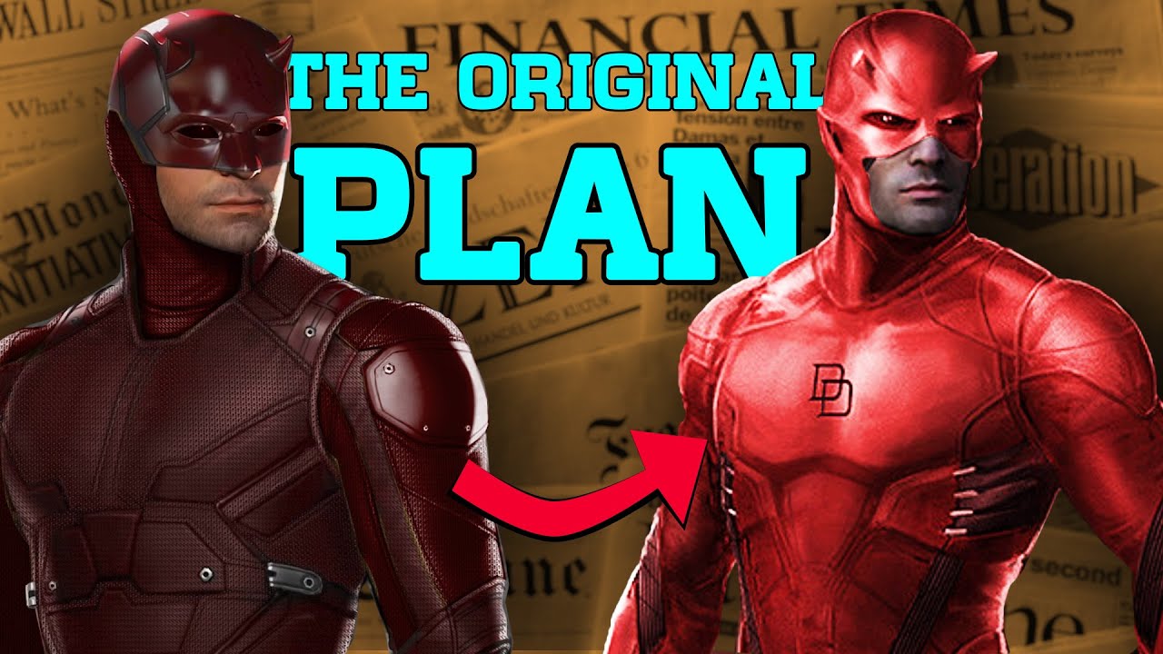 The Original Plans For Daredevil in The MCU - YouTube