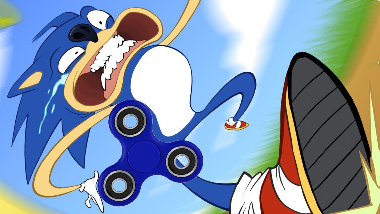 Fidget spinner Sonic the hedgehog ultimate run - YouTube