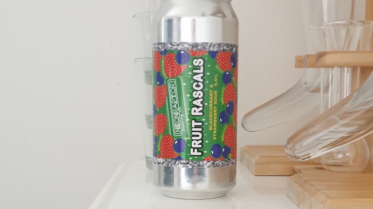 Beer Dad #2844 Neonraptor Brewing Co Fruit Rascals Blackkcurrant ...