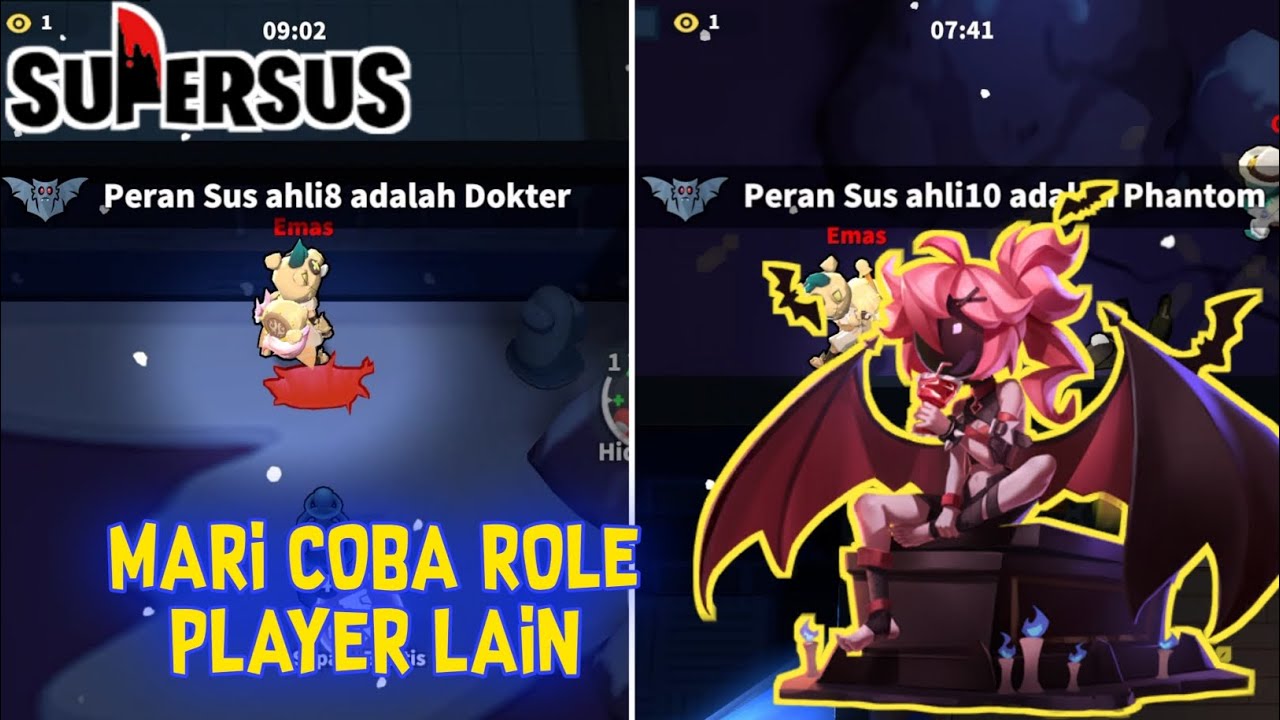 VAMPIRE OVER POWER - SUPER SUS INDONESIA - YouTube