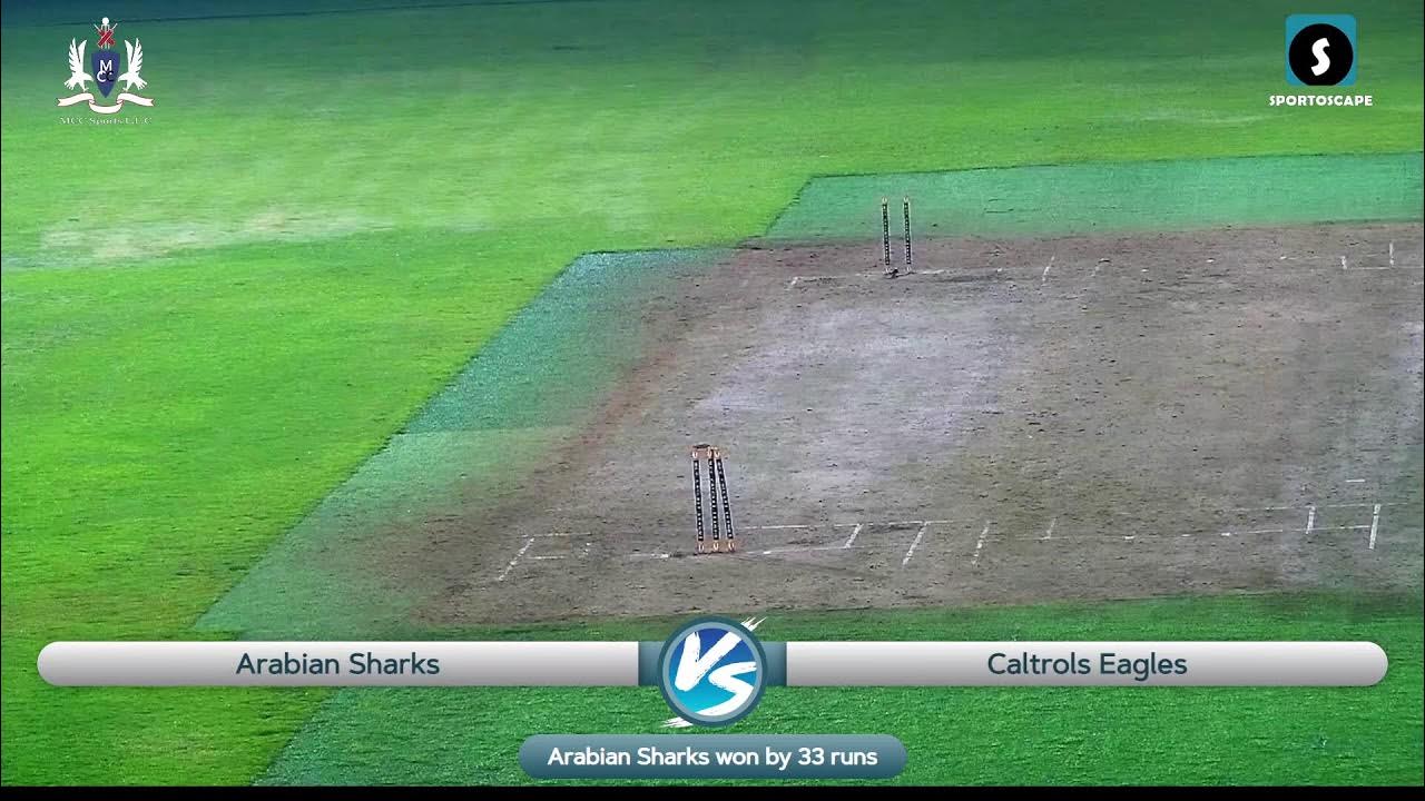 Arabian Sharks vs Caltrols Eagles | MCC Ramadan Friday Bash II | MCC Cricket League - YouTube