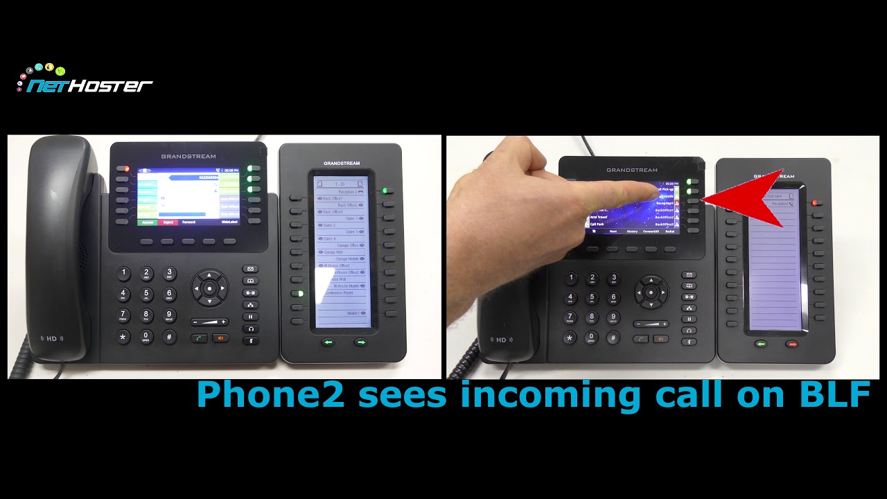 GXP2170 Pick Up Call - YouTube