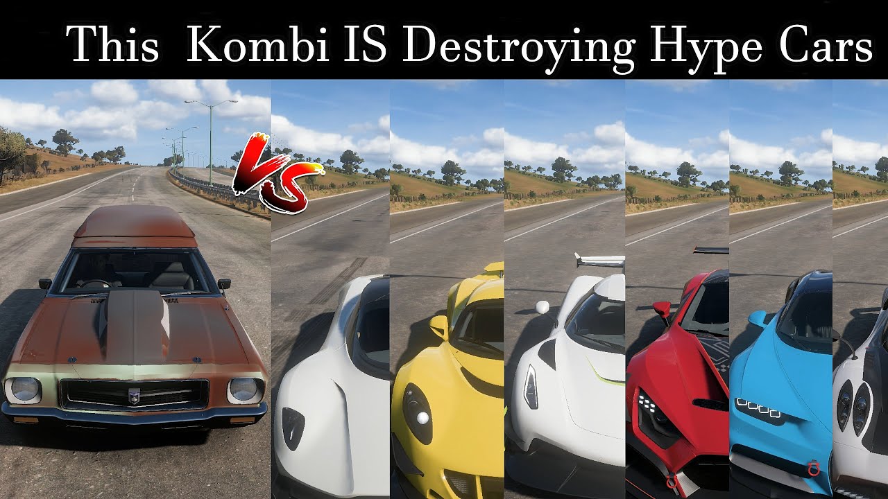 1750HP KOMBI Embarrass Some Hypercars | Forza Horizon 5 Kombi vs the ...