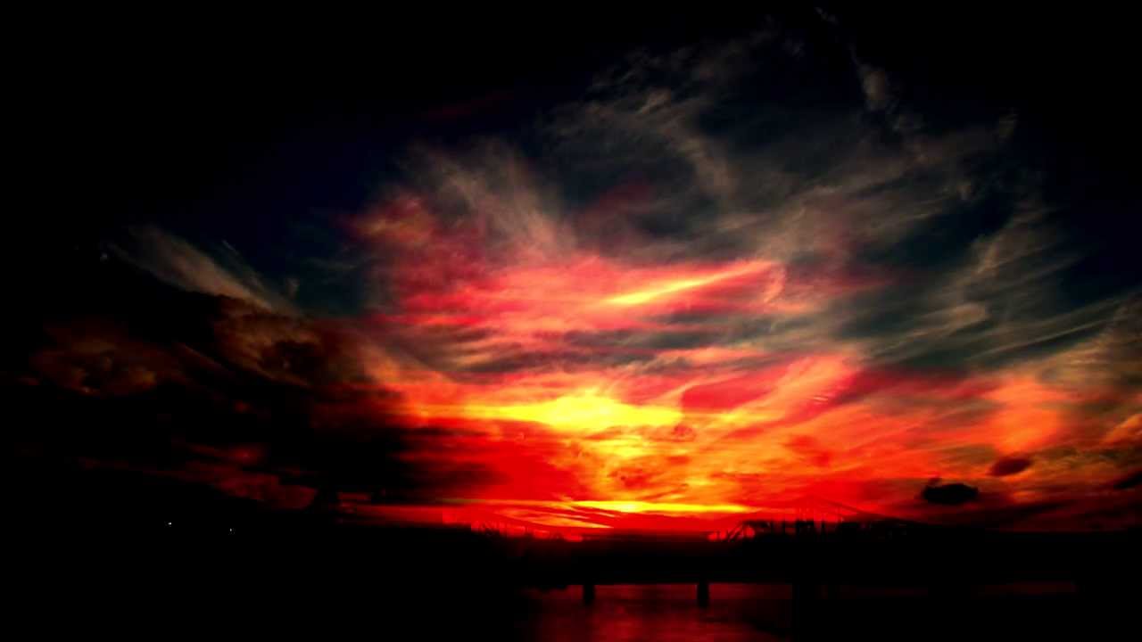 Sunset from the Big Four Pedestrian Bridge - Louisville KY - YouTube