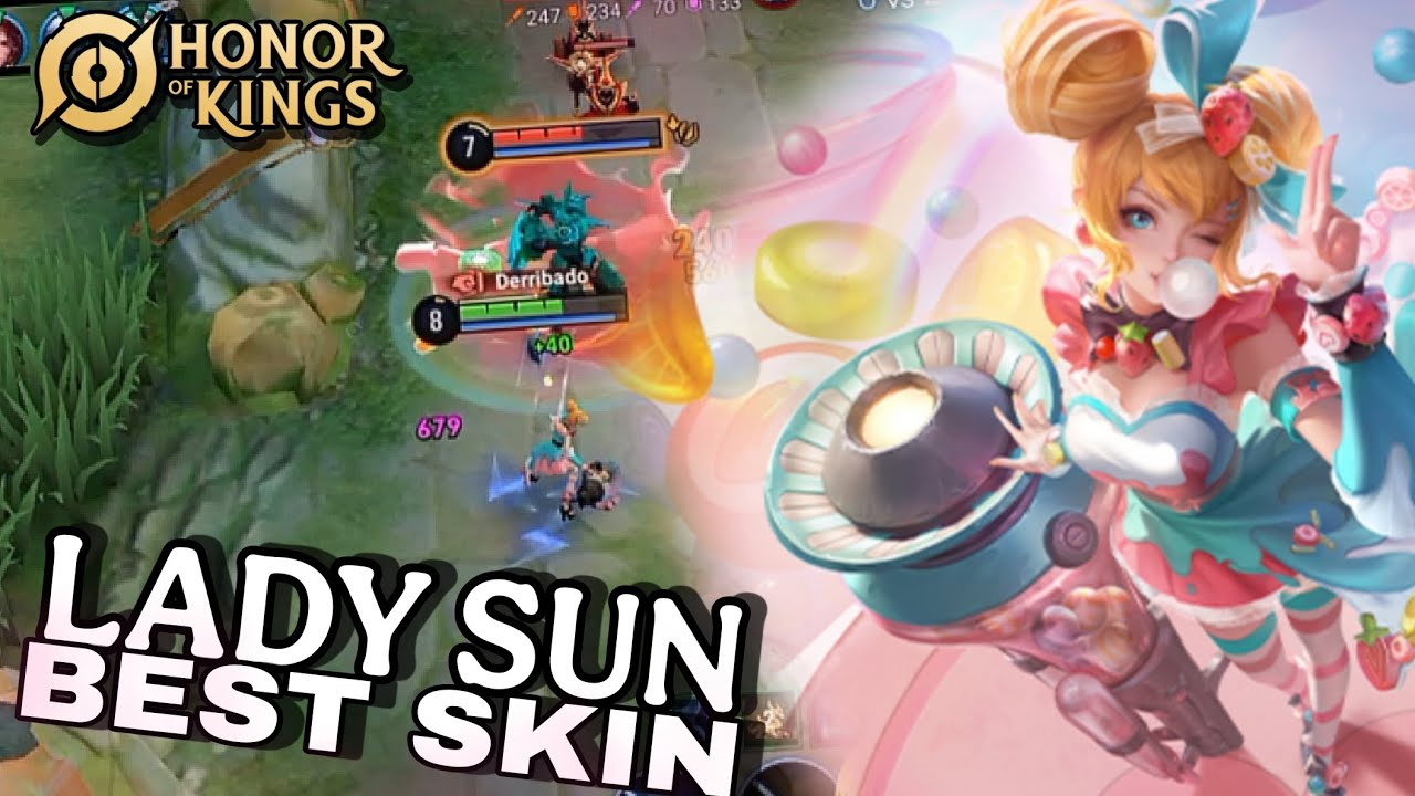 HONOR OF KINGS | LADY SUN FRUIT SWEETHEART GAMEPLAY - YouTube
