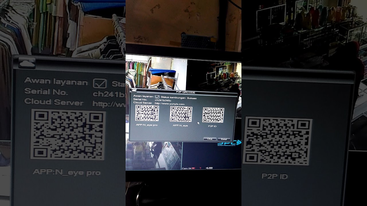 Setting Mobile Online DVR SPC with N_EYE - YouTube