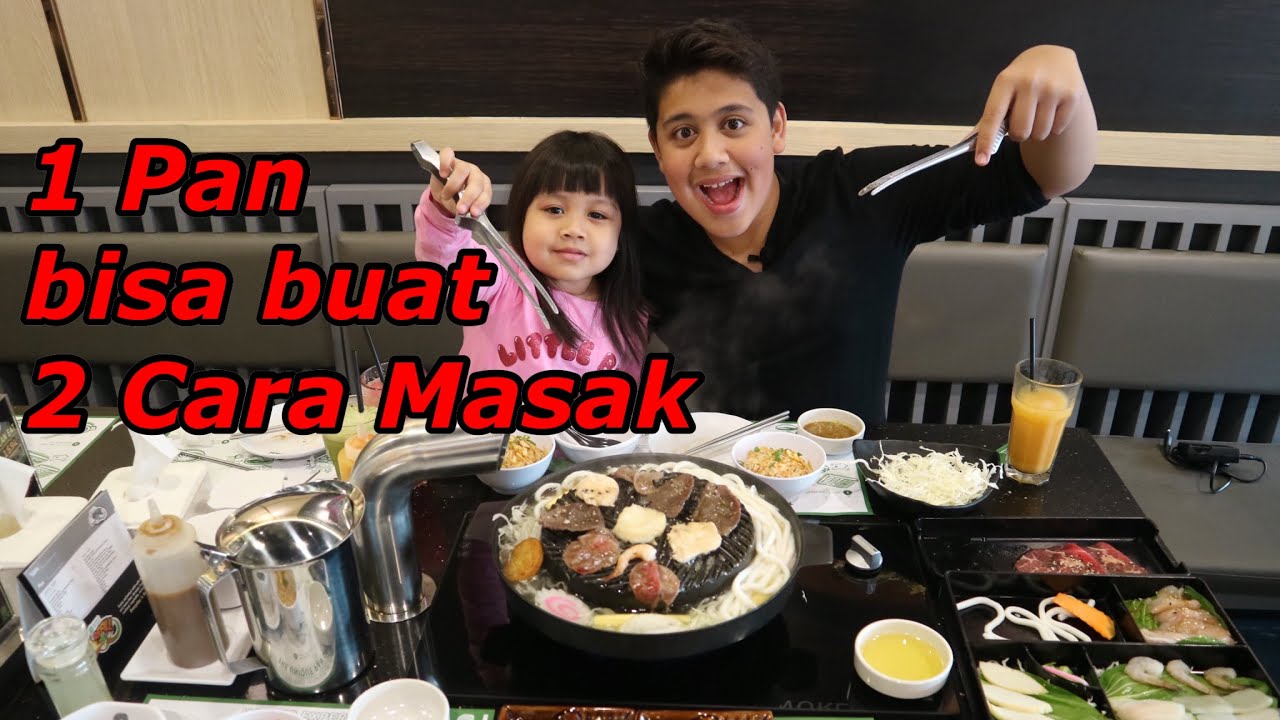 UNIQUE PAN! 1 Pan bisa buat 2 cara Masak?Grill & Shabu? - Bar B Q Plaza ...