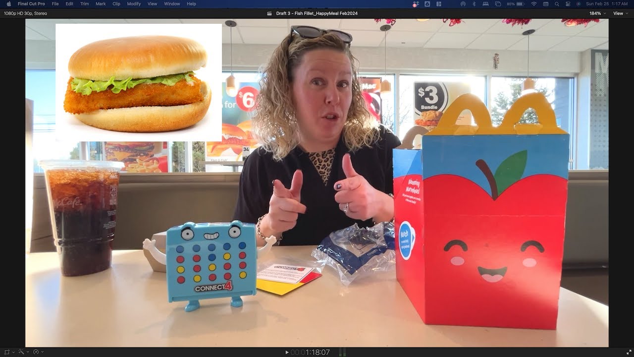 McDonald's Fillet-O-Fish | Mystery Happy Meal - YouTube