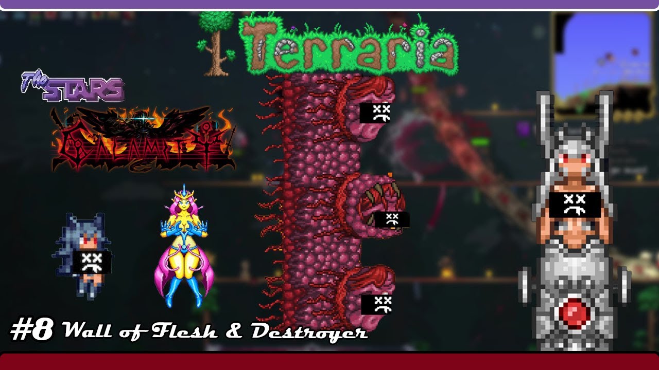ผู้ควบคุมสมดุลโลกและหนอนยักษ์โลหะ︱Terraria : The Star Calamity #8 ft ...