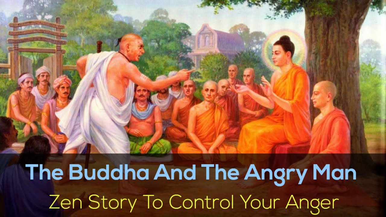 The Buddha and the Angry Man Zen Story - YouTube