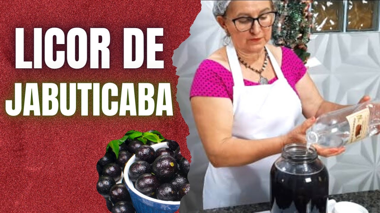 LICOR DE JABUTICABA DELICIOSO! COMO FAZER LICOR DE JABUTICABA?COMO ...