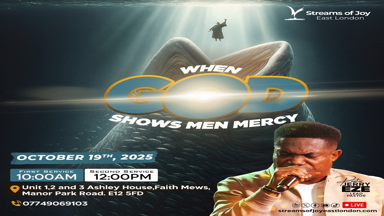 WHEN GOD SHOWS MEN MERCY || SUNDAY || 19TH OCTOBER 2025 - YouTube