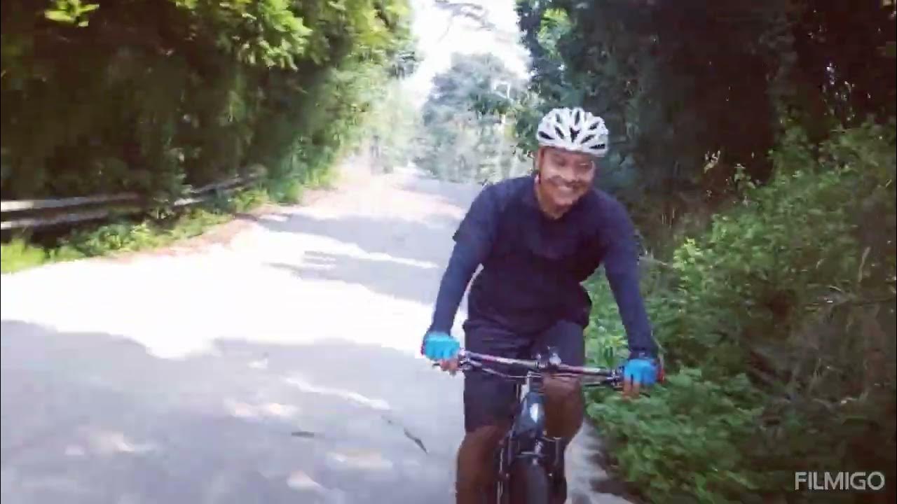gowes nanjak bukit Hambalang - YouTube