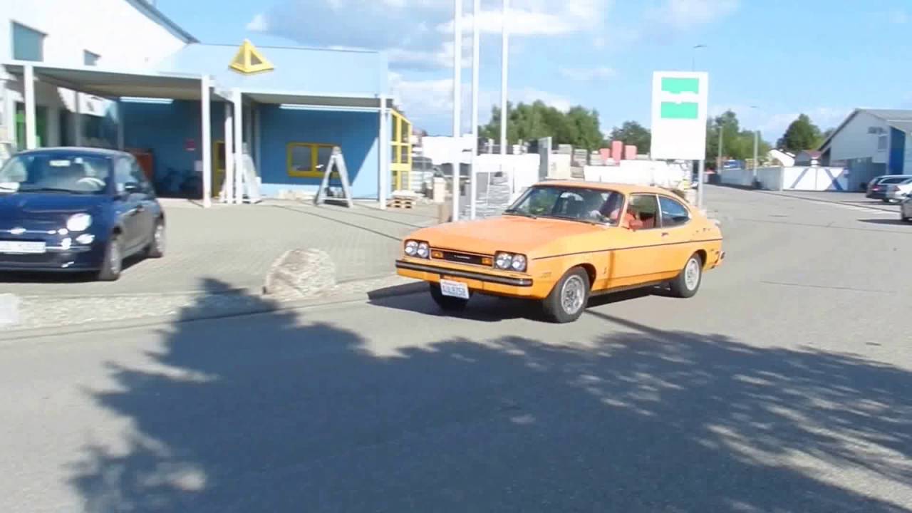 1976 Ford / Mercury Capri II 2.8 l. -- US Modell im Erstlack - YouTube