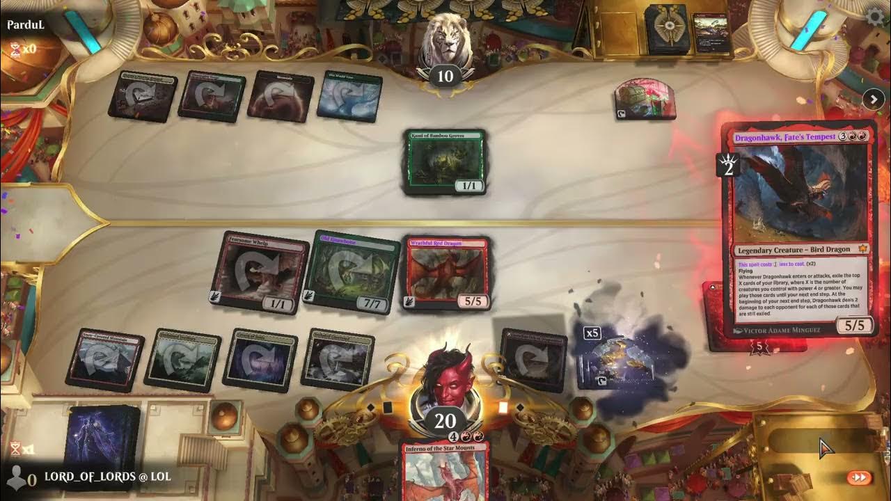 DRAGON MIXED DECK OVERPOWERS A BLACK GREEN DECK! MTGA 2024 11 30 21 34 21 - YouTube