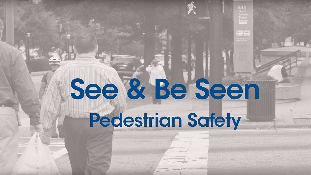 See & Be Seen - Pedestrian Safety - YouTube