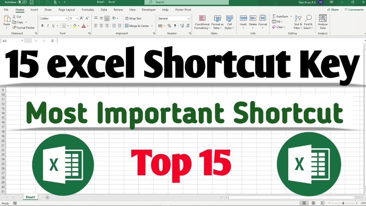Excel Shortcut 2023 | Best Excel Shortcut In Hindi | Keyboard Shortcut ...