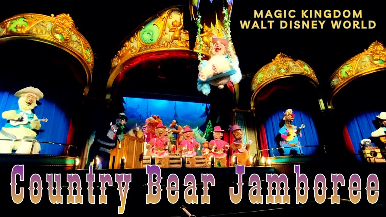 Country Bear Jamboree at Walt Disney World Magic Kingdom Animatronic ...