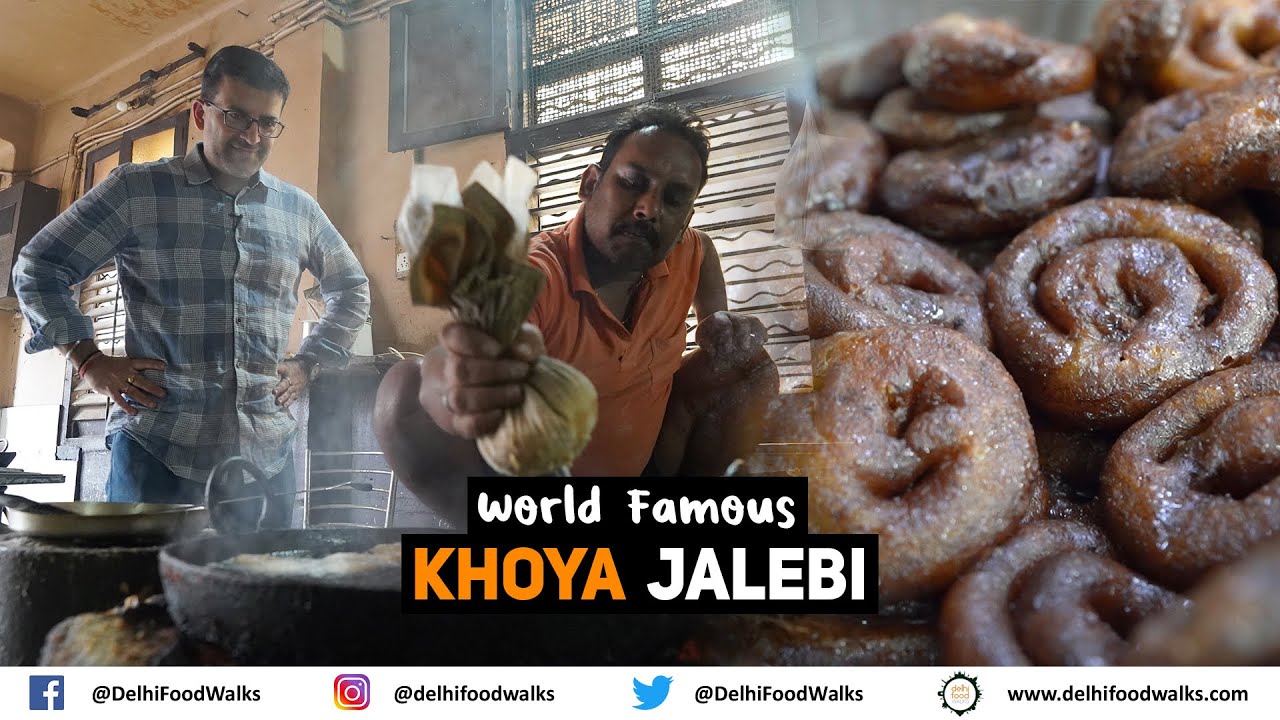 World Famous KHOYA JALEBI in Jabalpur I The BIRTHPLACE of Khoya Jalebi ...