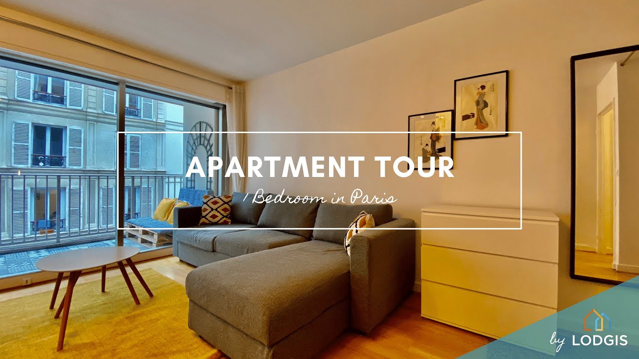 Apartment Tour // Furnished 36m2 in Paris – Ref : 20713585 - YouTube