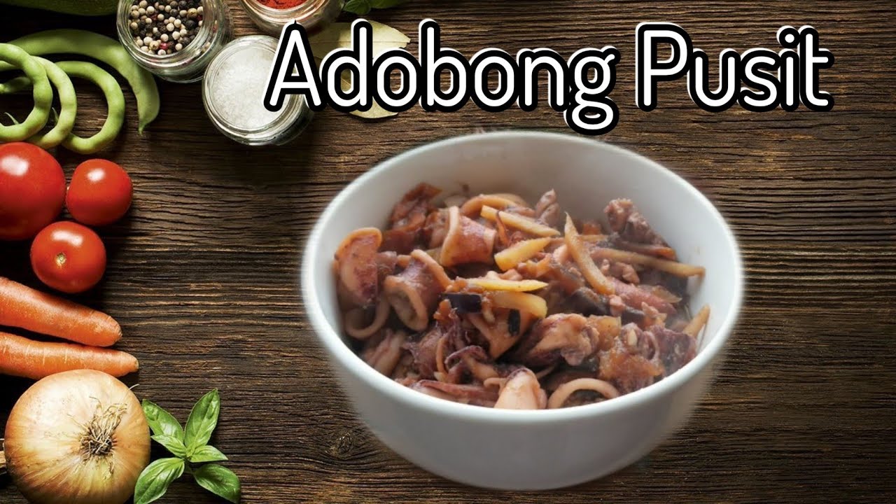 Mamas Secret Recipe Adobong Pusit Youtube