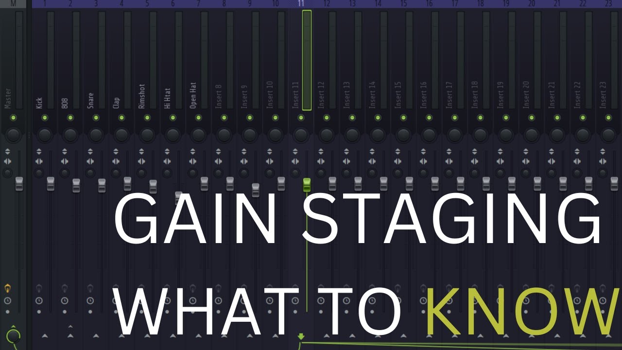 Gain Staging 3 Rules you Must Know 2024 - YouTube