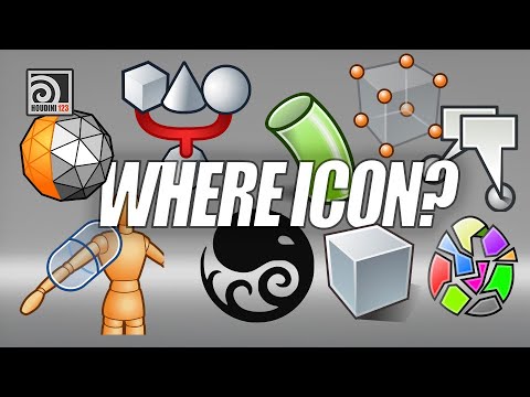 Houdini Icons Location - YouTube